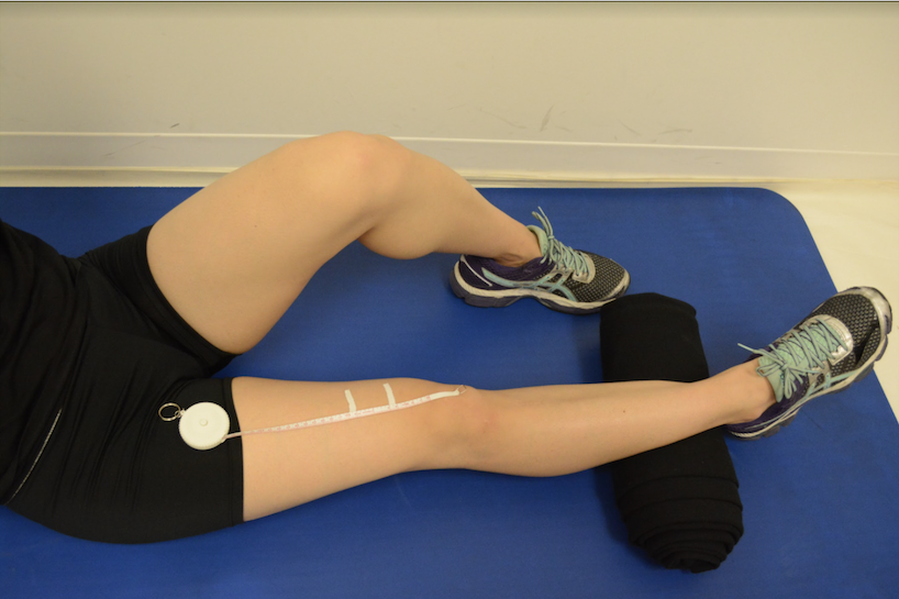 How can I use thigh girth measurements to track my surgery progress?