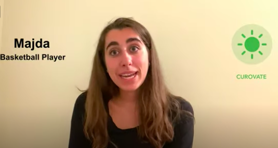 Video: How Curovate helped Majda recover from her ACL injury